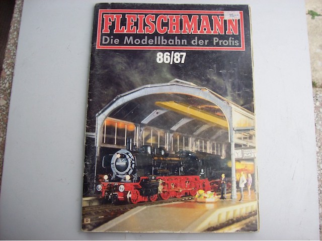 FLEISCHMANN Die Modellbahn der Profis 86/87