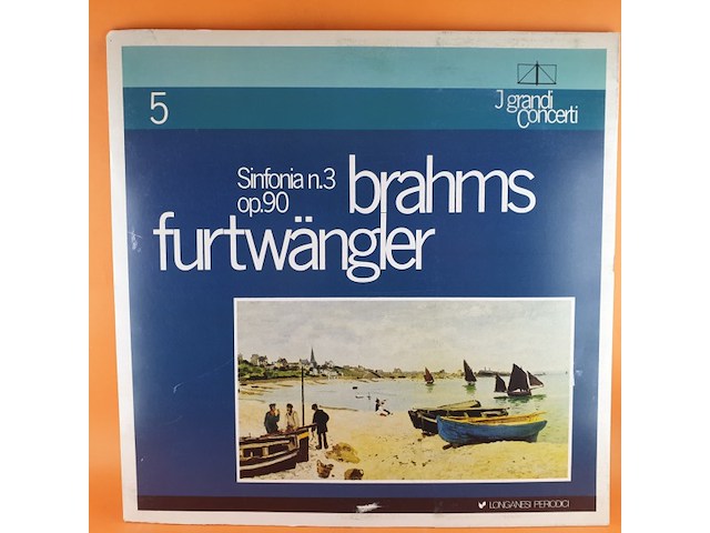 Brahms*, Furtwängler* ‎– Sinfonia N.3 Op. 90, LP