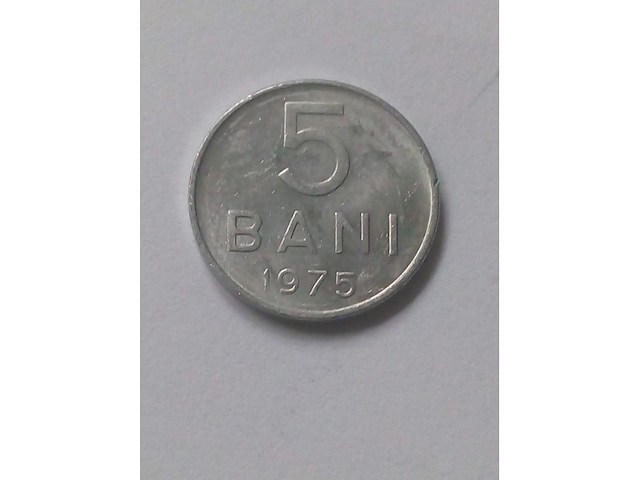 5 Bani 1975.g - Rumunija -