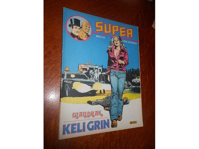 super 54 keli grin,mandrak