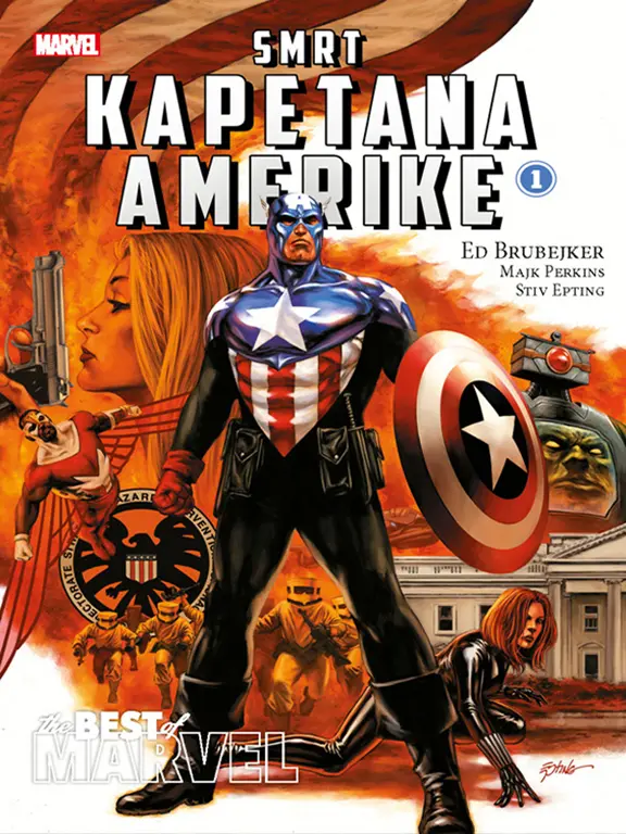 Čarobna knjiga The Best of Marvel 36: Smrt Kapetana Amerike 1