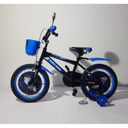 Dečiji bicikl BMX 16" plavo crni