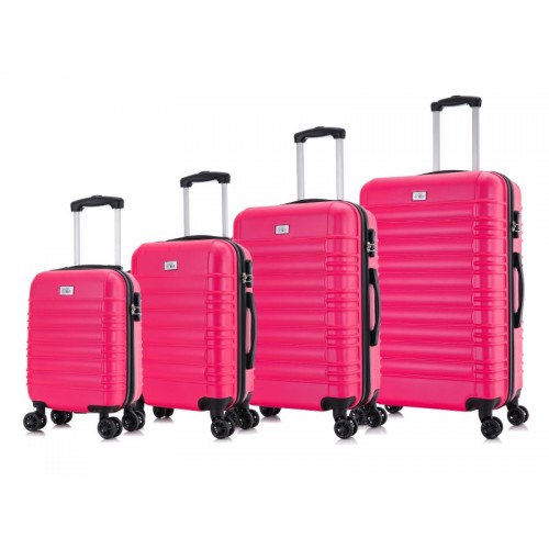 Set 4 ABS kofera Sanremo 2020 fuschia