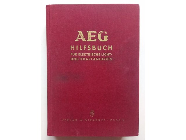 AEG HILFSBUCH (1953)