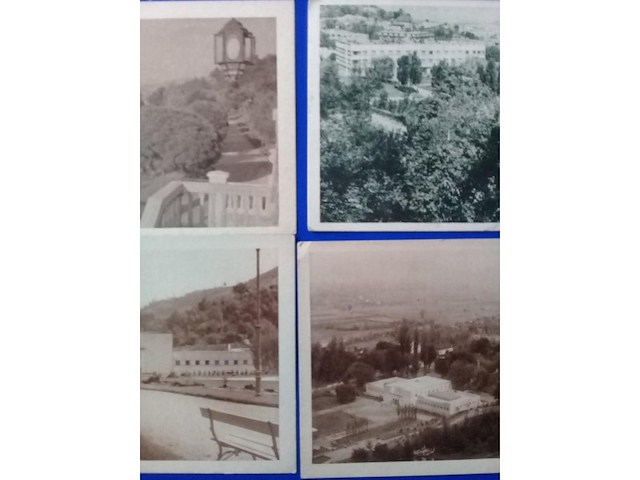 Niška Banja 1956 god. 4 razglednice