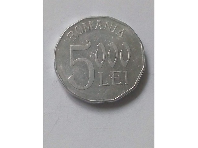 5000 Lei 2002.g - Rumunija -