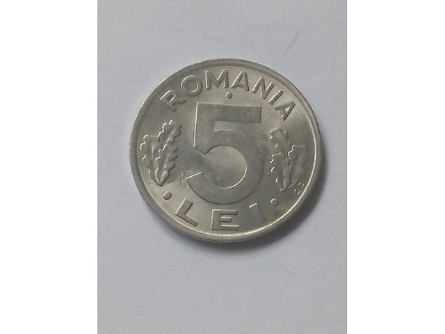 5 Lei 1992.g - Rumunija - ODLIČNA -