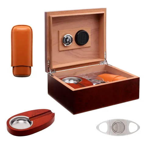 HUMIDOR + TRAVEL SET