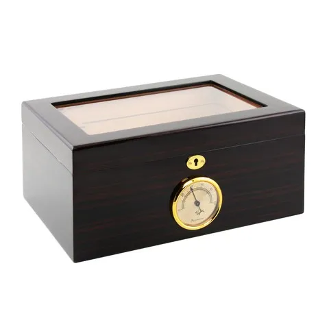 HUMIDOR EBONY 50CT