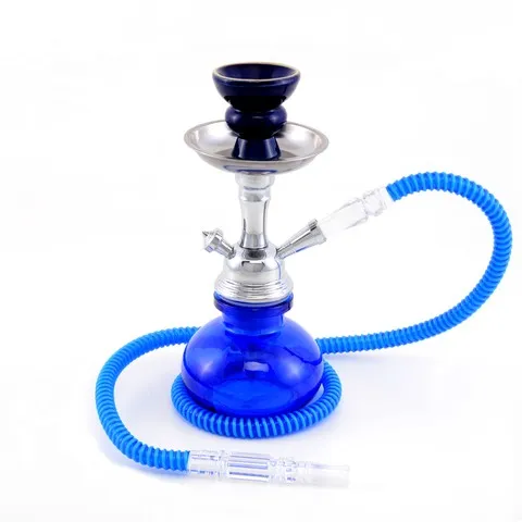 HOOKAH PUMPKIN BLUE 25CM