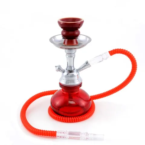 HOOKAH PUMPKIN RED 25CM