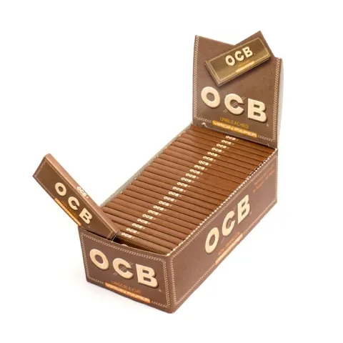 OCB UNBLEACHED VIRGIN PAPER RIZLE