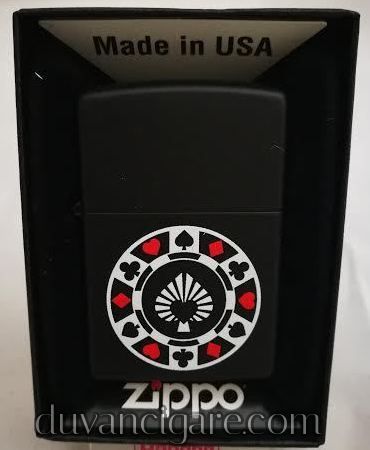 Zippo upaljac rulet crni