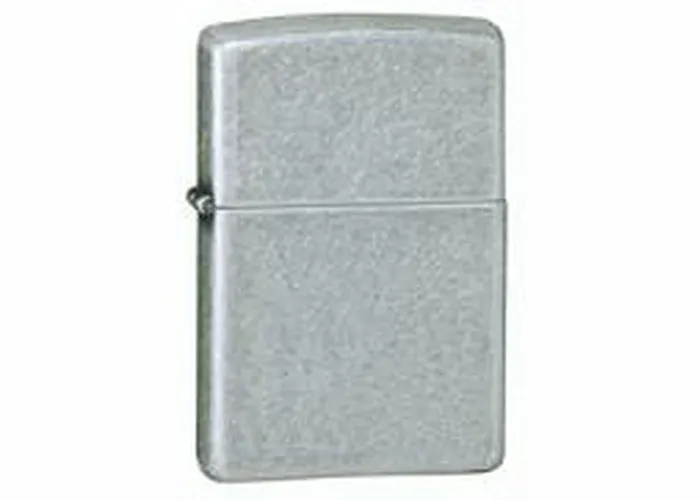 121FB ZIPPO UP.- ANTIQUE SILVER PLAT