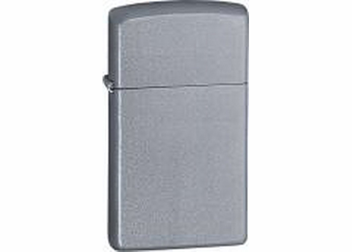 1605 ZIPPO UP.-SLIM SATIN CHROME