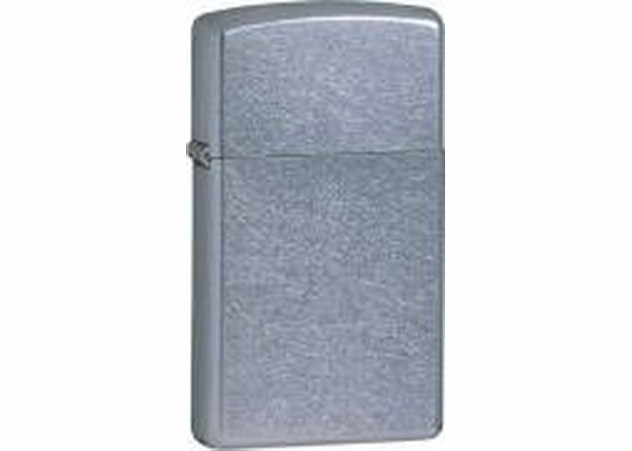 1607 ZIPPO UP.-SLIM STREET CHROME