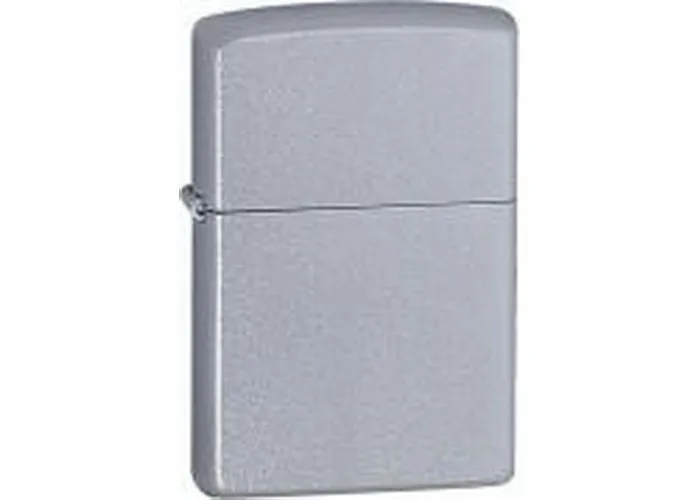 205 ZIPPO UP. – SATIN CHROME