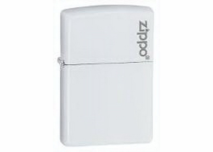 214 ZL ZIPPO UP.- WHITE MATTE LOGO