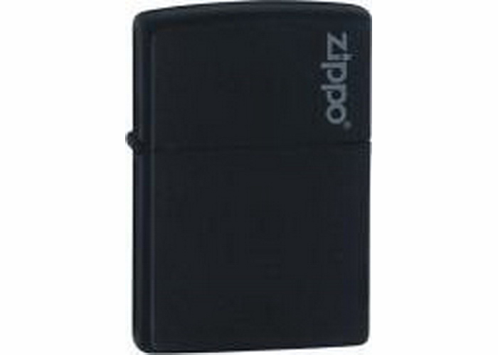 218 ZL BLACK MATT – ZIPPO LOGO