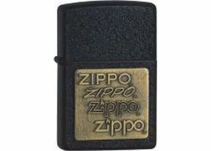 362 ZIPPO UP.- ZIPPO BLACK CRACKLE