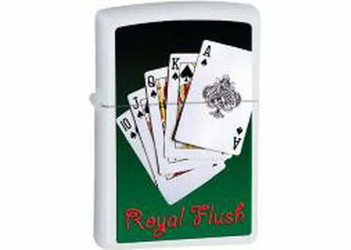 Z28038 ZIPPO UP.-ROYAL FLUSH