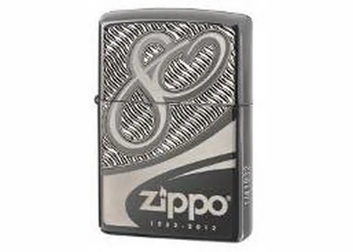 Z28249 ZIPPO UP.-80TH ANNIV ARMOR BLA