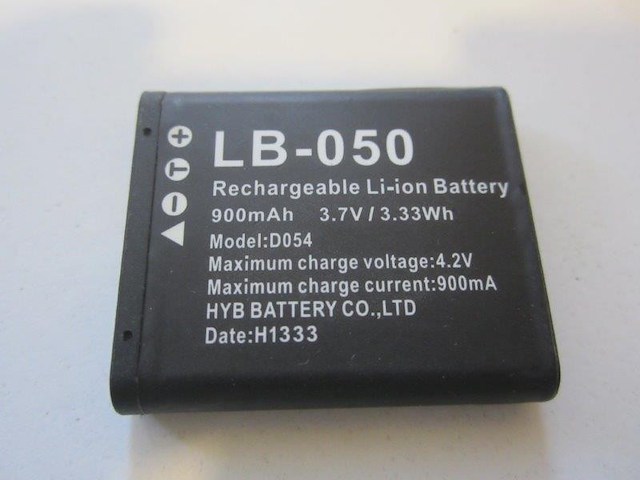 Zamenska baterija LB-050 za Kodak fotoaparate