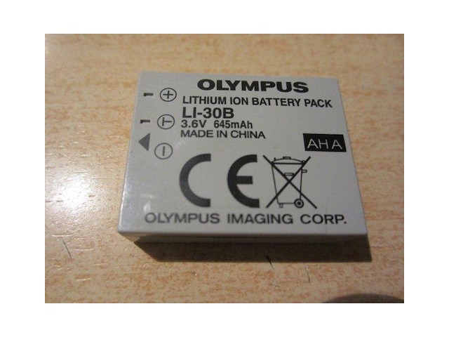 Olympus Li-30B baterija za digitalne aparate