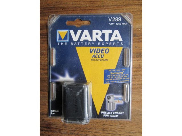 Varta baterija V289 za Samsung camcordere