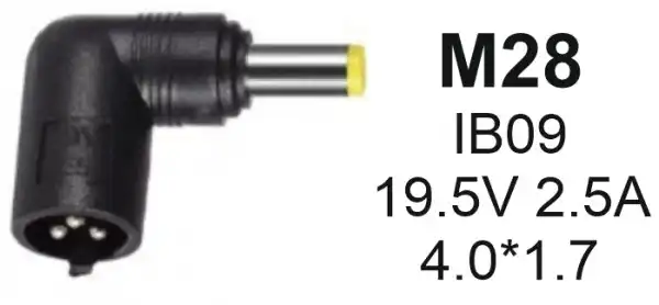 NPC-IB09 (M28) Gembird konektor za punjac 45W-19.5V-2.25A, 4.0*1.7mm