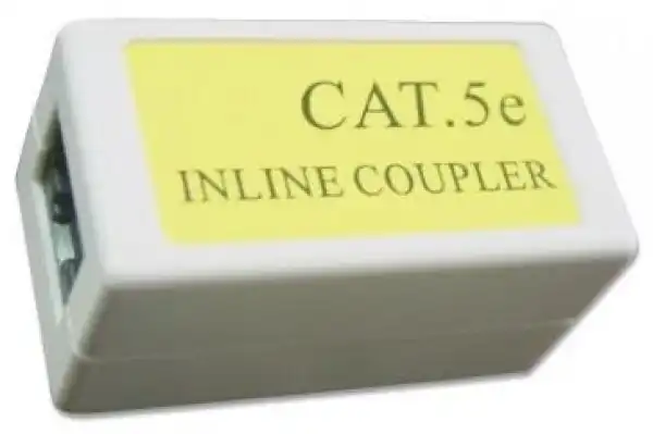 NCA-LC5E-001 Gembird Cat.5E LAN coupler white Spojnica za kabl RJ-45