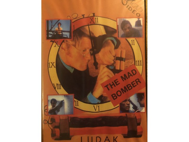 Film The Mad bomber VHS Jugoslavija 1990