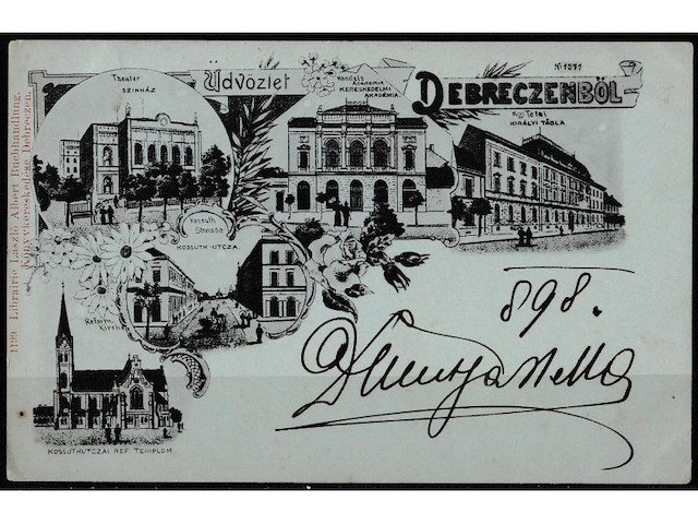 Madjarska - Debrecin 1898