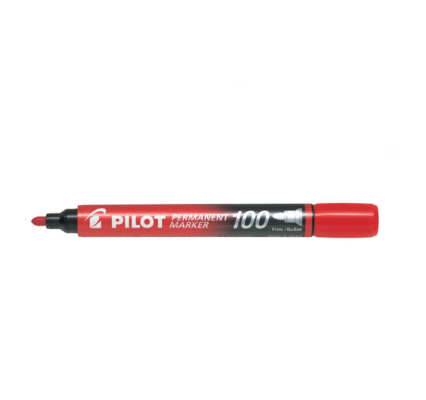 PILOT marker 100 SCA-100 red