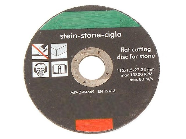 REZNA PLOČA. O115X1.50mm ZA CIGLU