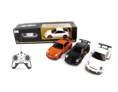 Rastar RC auto Porsche GT3 1:24 - crn, bel ( A013552 )