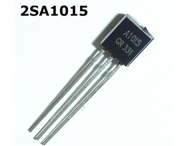 Tranzistor A1015 TO-92 0.15A 50V PNP