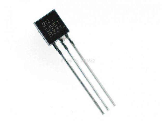 Tranzistor 2N5551 TO-92 0.6A 160V NPN