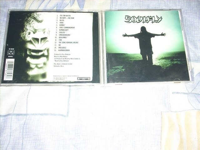 Soulfly ‎– Soulfly CD Roadrunner Netherlands 1998.