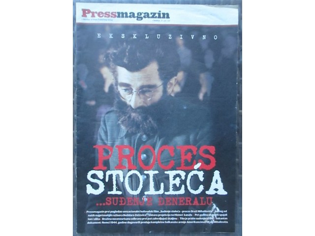 Pressmagazin Proces Stoleća Draža Mihajlović 137-2009