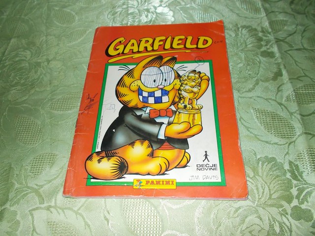 Garfield - Panini - fali 8 slicica
