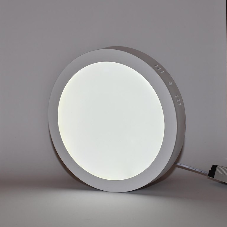 LED panel 18W nadgradni okrugli – Hladno bela