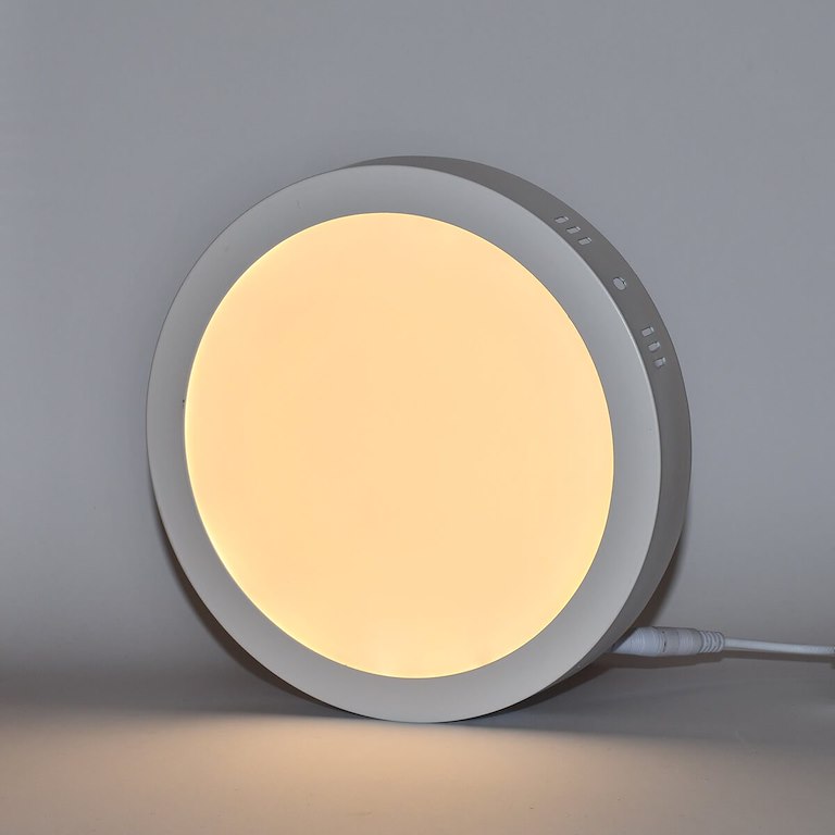 LED panel 18W nadgradni okrugli – Toplo bela