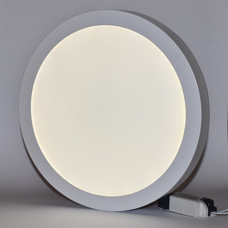 LED panel 24W nadgradni okrugli – Dnevno bela