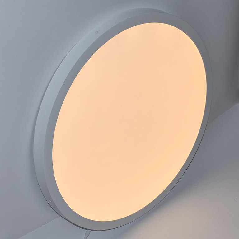 LED panel 48W nadgradni okrugli – Toplo bela fi600