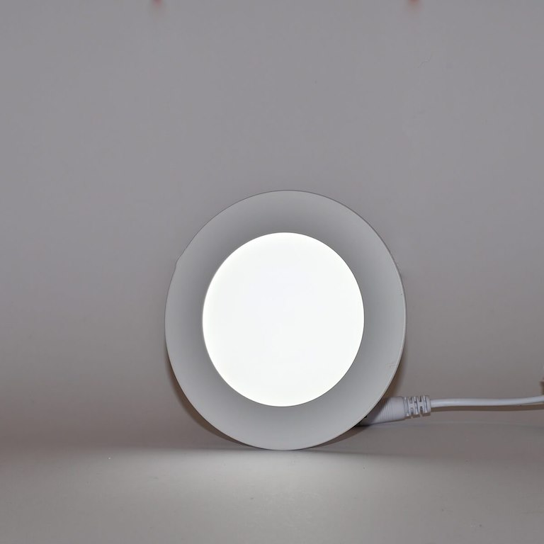 LED panel 6W ugradni okrugli – Hladno bela