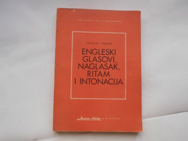 Engleski glasovi,naglasak, ritam i intonacija, 1979.