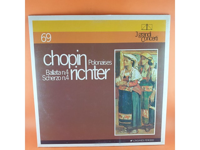 Sviatoslav Richter ‎– Chopin, LP, Italy