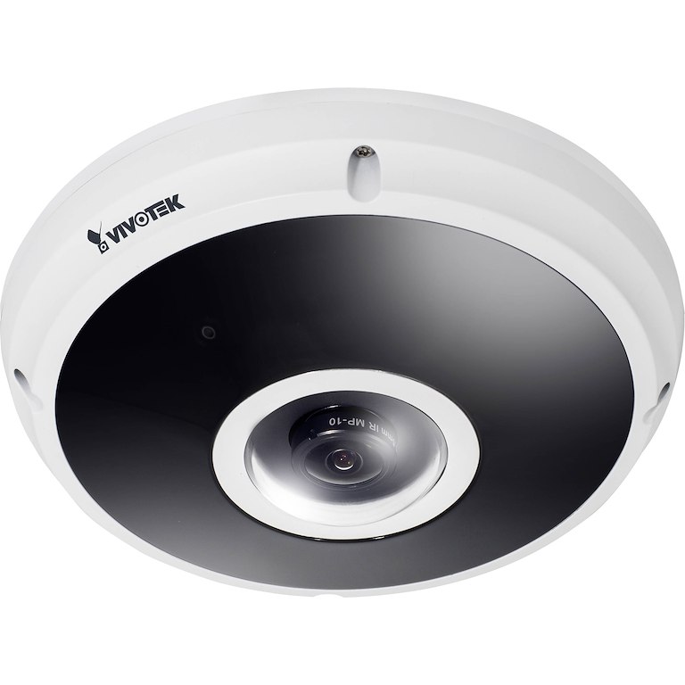 Vivotek FE9382-EHV Fisheye 360° 5-MPix IP66 (-40°C~+55°C) anti-vandal IK10 dan-noć IP kamera, 30 fps@1920x1920, H.265, IR 20m, WDR Pro, SNV, Smart Stream III, Dewarping, mikrofon, Trend Micro IoT ...