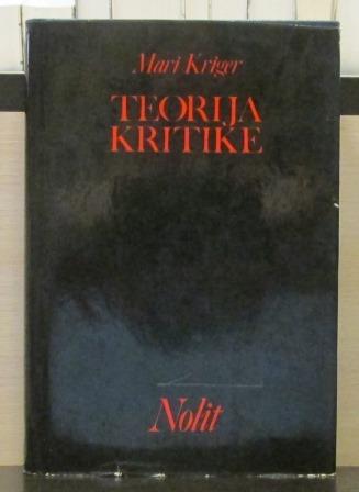 TEORIJA KRITIKE – MARI KRIGER